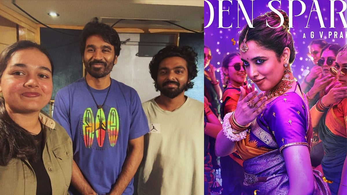 Golden Sparrow : `எனர்ஜியா பாடணும்னு தனுஷ் சாரும், ஜி.வி சாரும் ...