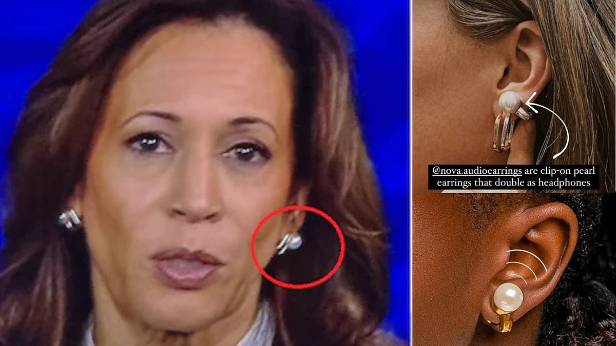Kamala vs Trump: விவாதத்தில் `ஆடியோ-காதணிகளை' பயன்படுத்தினாரா கமலா ...