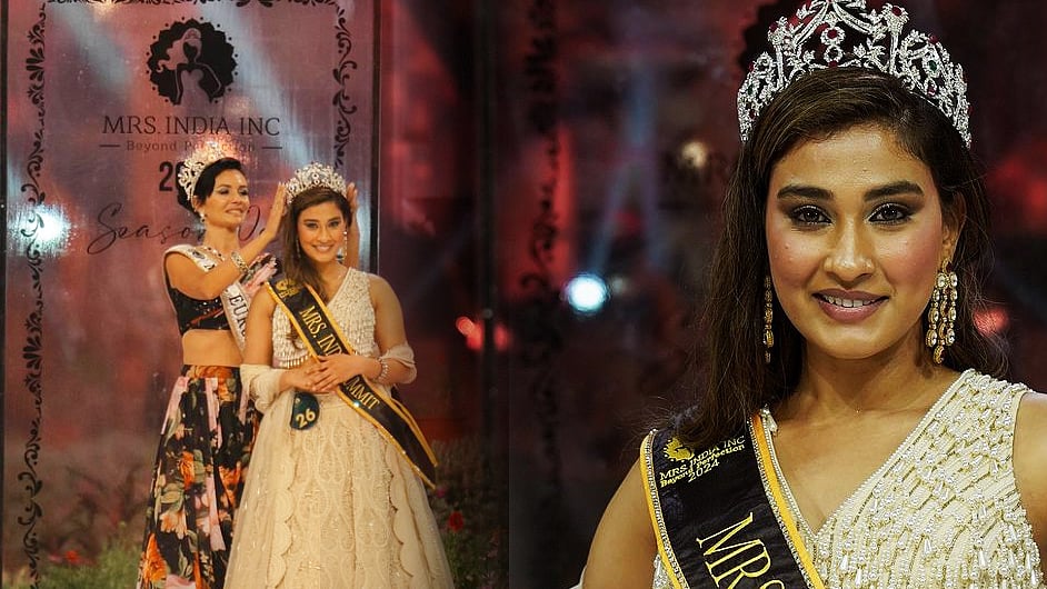 Mrs.India International 2024: முடிசூட்டிய சாக்ஷி குப்தா.. யார் இவர்? | Sakshi Gupta crowned Mrs ...