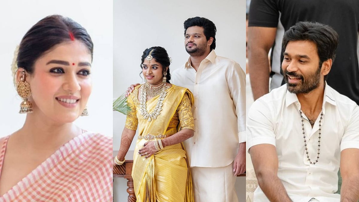 `ஸ்டாலின் முதல் தனுஷ், நயன்தாரா வரை'; பிரபலங்கள் பங்கேற்றத் திருமண விழா|யார் இந்த ஆகாஷ்-தாரணி ...