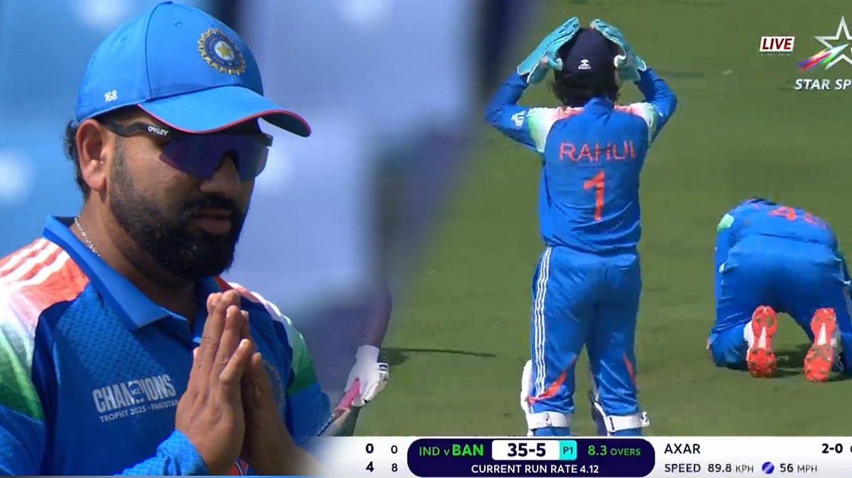 BANvIND: கேட்ச்சை விட்ட ரோஹித்; ஹாட்ரிக்கை தவறவிட்ட அக்சர் படேல் ...