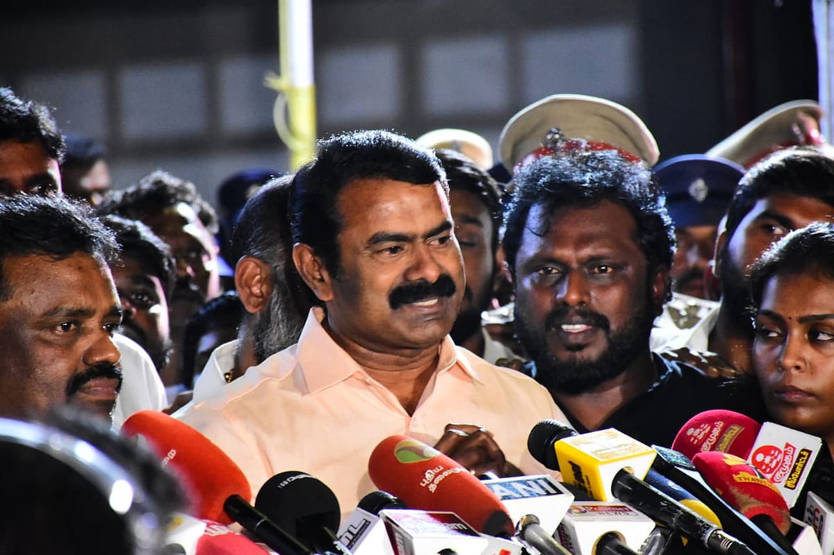 Seeman : சீமானிடம் கேட்கப்பட்ட கேள்விகள்; வீடியோ பதிவு - சமரசம் ...