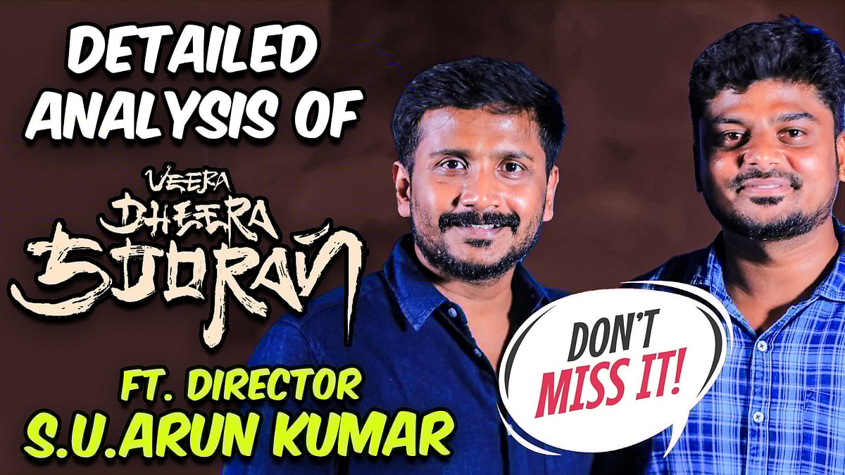 Veera Dheera Sooran | Why is it raining in the climax? - Director S.U.Arun Kumar | Film Analysis ...