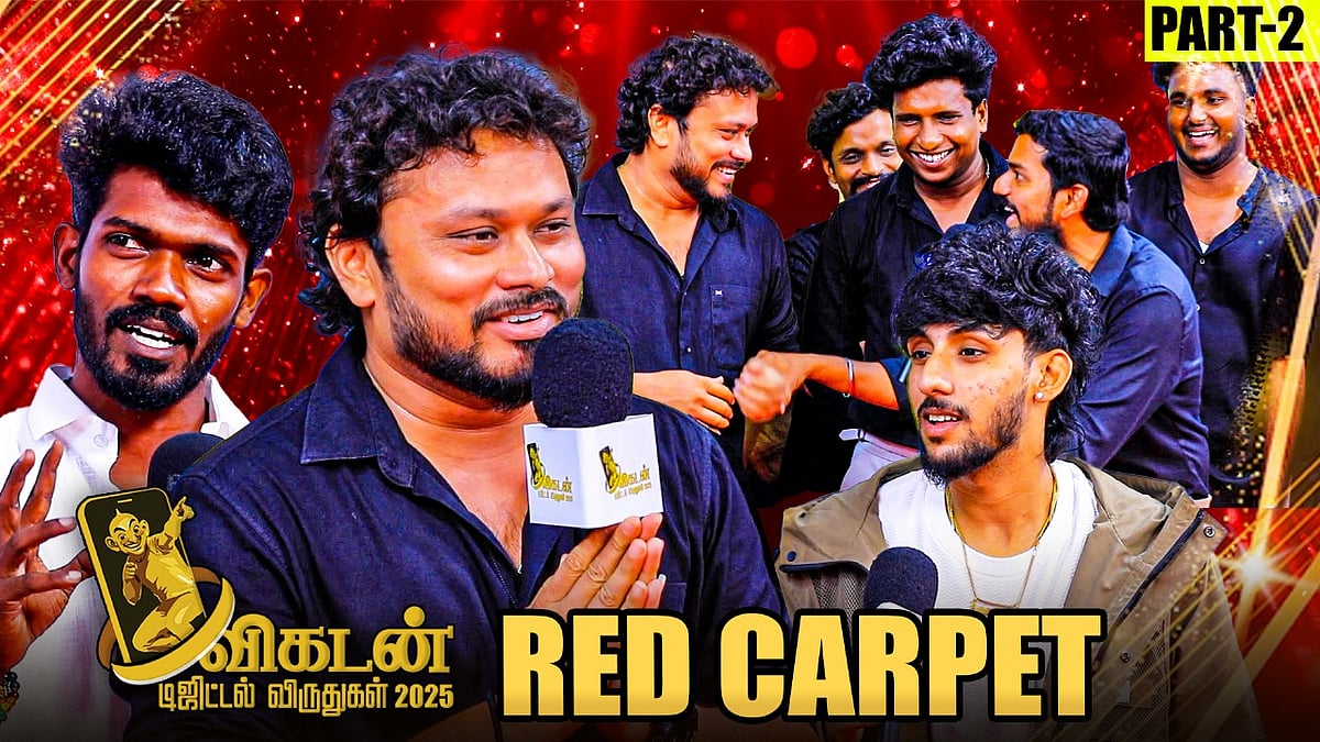 Vikatan Digital Awards 2025 Redcarpet Part 2 | VJ Siddhu, Harshath Khan ...