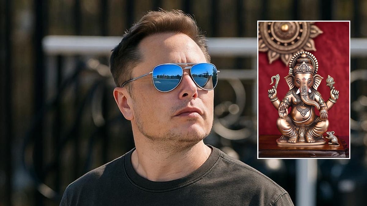 Elon Musk: விநாயகர் சிலை குறித்து AI-ல் தேடிய எலான் | Elon Musk Tests ...
