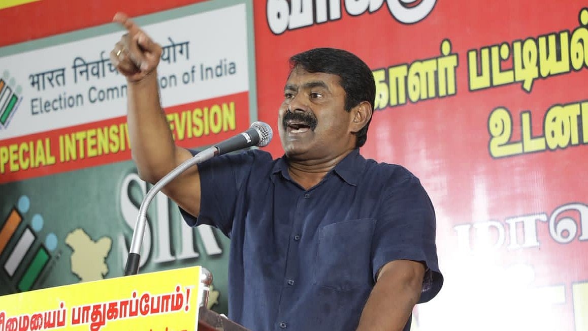 ``இன்னைக்குத்தான் முருகன் கண்ணுக்கு தெரியுதா?" - பாஜகவுக்கு சீமான் ...