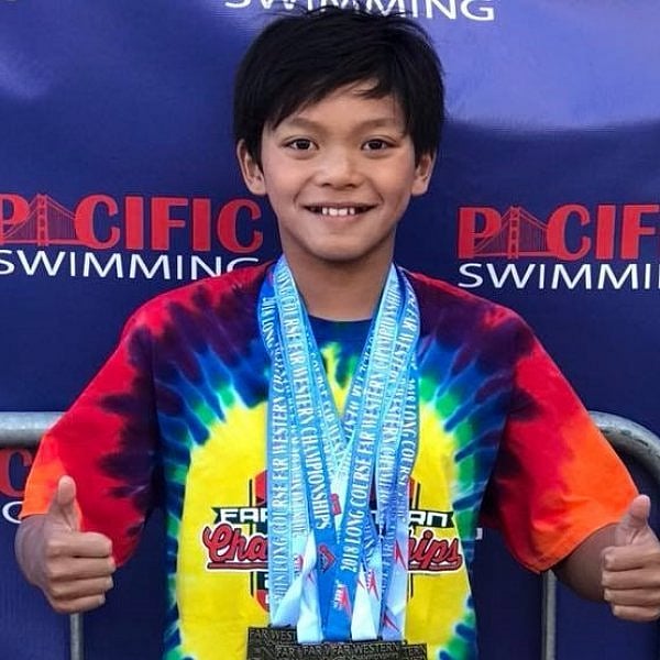 பெல்ப்ஸின் சிறுவயது சாதனையை முறியடித்த 10 வயது சிறுவன்! | a 10 year old ...