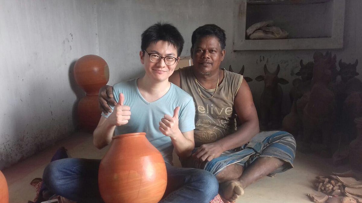 கடம் வாங்க மானாமதுரை வந்த ஜப்பான் நாட்டு மாணவர்! | musical instrument ...