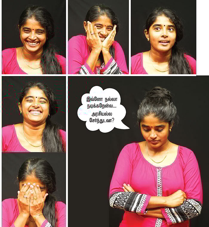 கொஞ்சம் நடிங்க மேடம்! | Serial Actress Sheela Rajkumar - Ananda Vikatan