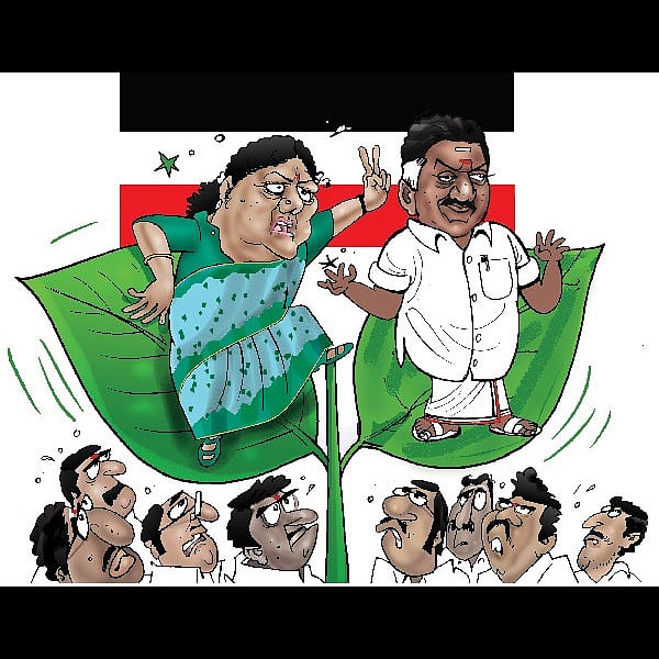 Junior Vikatan - 26 March 2017 - இரட்டை இலை... பின்னப்படும் வலை ...