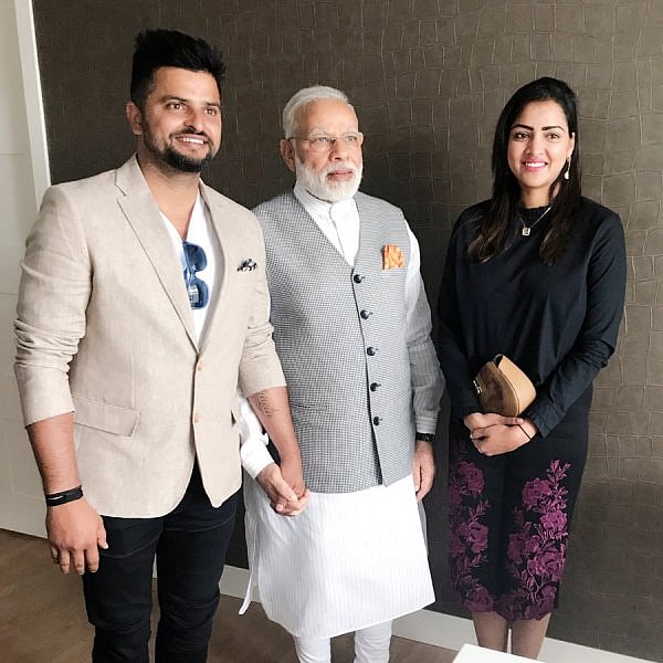 நெதர்லாந்தில் மோடியைச் சந்தித்த சுரேஷ் ரெய்னா! | Suresh Raina met ...