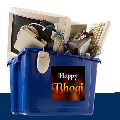 ஈ-போகி; சுத்தம் சுகம் மட்டுமல்ல, சீஸ் பீட்ஸாவும் தரும்! | e-bogi is the ...