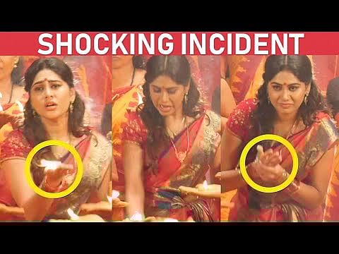 Manisha gets hurt duringc Shooting! | Sandi Muni Live Shooting Spot ...