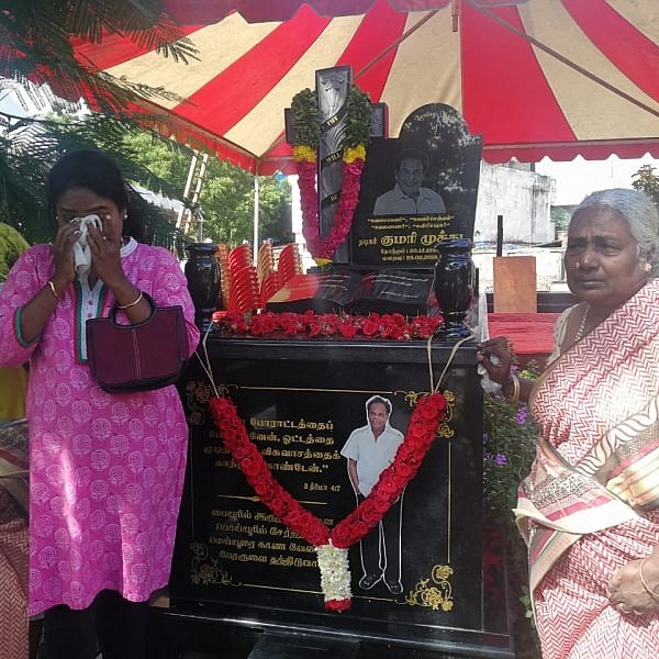``அப்பா திரும்பவும் உயிர்த்தெழுவார்!" - கலங்கும் குமரிமுத்து மகள் ...