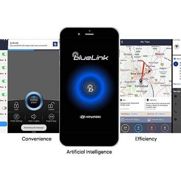 ஹூண்டாய் Venue எஸ்யூவியின் Bluelink டச் ஸ்க்ரீன் சிஸ்டத்தில் என்ன ...