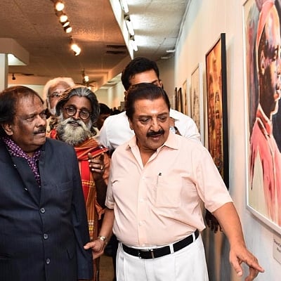 நடிகர் சிவக்குமாரின் ஓவிய கண்காட்சி இன்றுடன் நிறைவு பெறுகிறது ...
