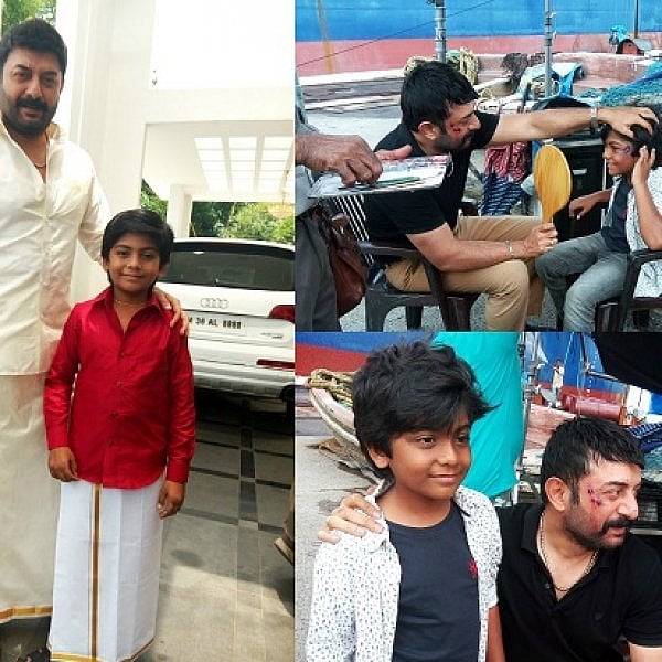 ''சேதுபதி மாமா, தனுஷ் அங்கிள், ராஜ் கிரண் தாத்தா...இவங்க எல்லாம் என் ...