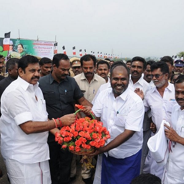 சின்னம் கிடைத்தபின் முதல் விழா - எடப்பாடி மகிழ்ச்சி! | Cm edappadi is ...