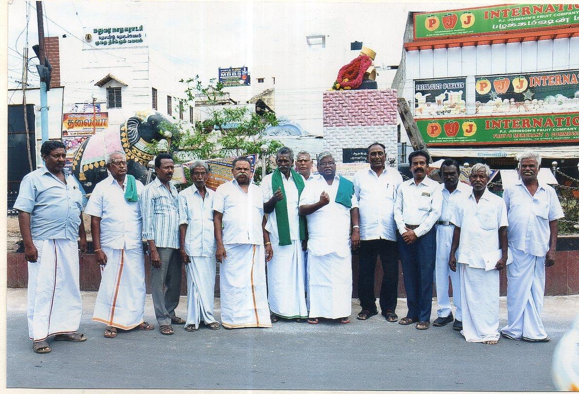 விடுதலைப் போராட்ட வீரர் ரோசாப்பூ துரை பிறந்த நாளைக் கொண்டாடிய மதுரை ...