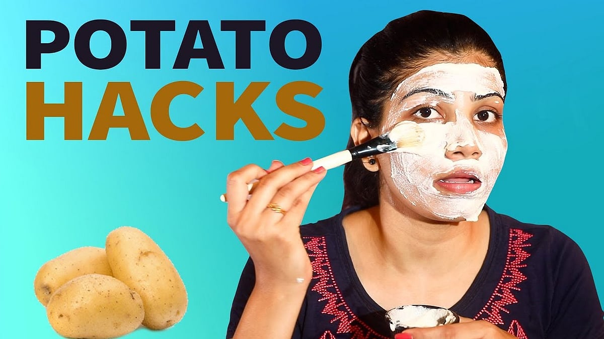 Potato Facial To Remove Dark Circle! | Nature Nurture - Vikatan
