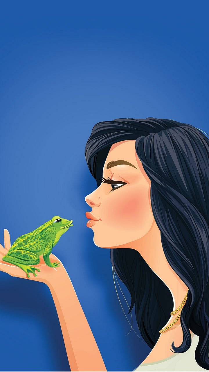 chutti Vikatan - 15 July 2019 - குட்டி இளவரசி... கதை சொல்லும் தவளை ...