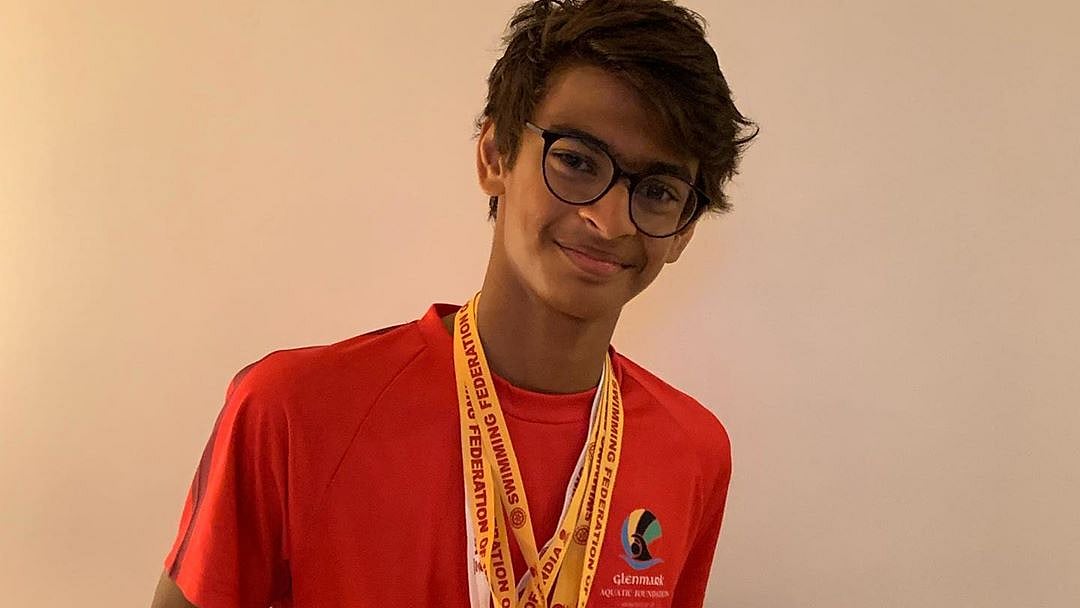 நீச்சல் போட்டியில் பதக்கங்களை குவிக்கும் நடிகர் மாதவன் மகன் வேதாந்த் ...