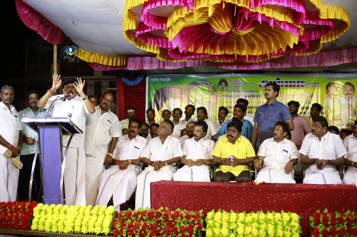 `திராவிட இயக்கத்தில் மலர்ந்த ஆன்மிக மலர்தான் அ.தி.மு.க!'- அமைச்சர் ...