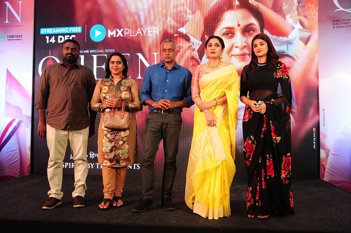 web series queen press meet-வெப்ப சீரியல் குயின் பிரஸ்மிட் - Vikatan
