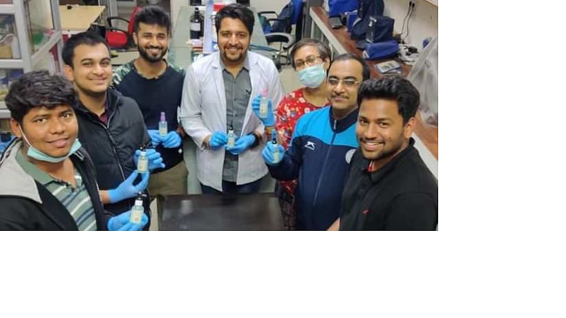 `புதிய வகை சானிடைசர் தயாரிப்பு' - இலவசமாக வழங்கும் ரூர்க்கி ஐ.ஐ.டி ...