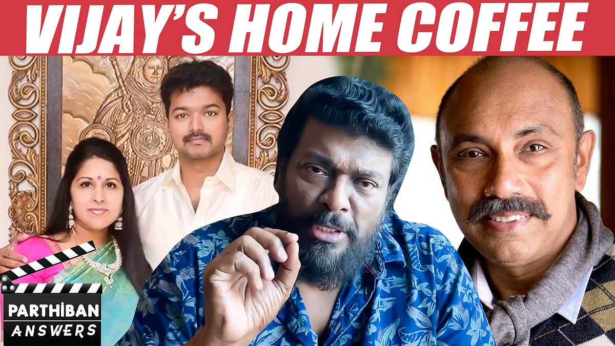 Vijay குழந்தை மாதிரி விழுந்து விழுந்து சிரிச்சார் - Parthiban Shares ...