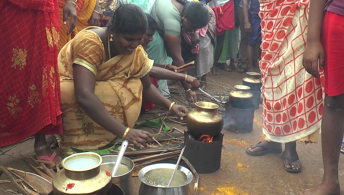 தேனி: 180-வது பென்னிகுவிக் பிறந்தநாள்... பொங்கல் வைத்து கொண்டாடிய கிராம ...