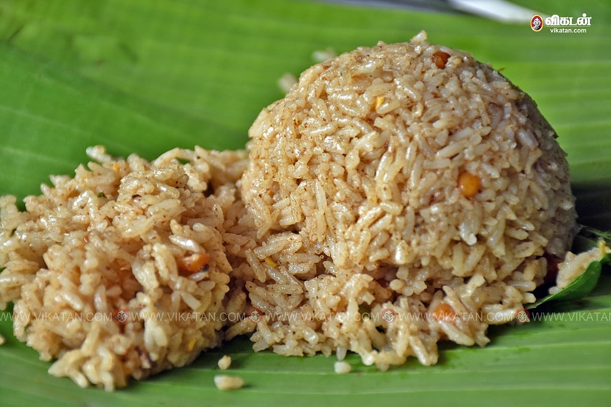 பொங்கலையும் ஒரு கை பார்ப்போம்ல....! | Madurai special verity rice - Vikatan