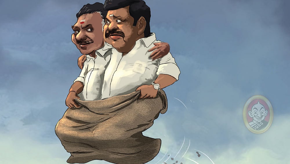 Ananda Vikatan - 15 December 2021 - கார்ட்டூன் | cartoon ADMK - Vikatan