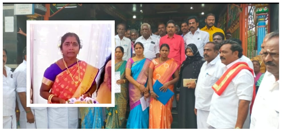 கடத்தப்பட்டதாகக் கூறப்பட்ட திமுக பெண் கவுன்சிலர்; திருமண வரவேற்பில் ...