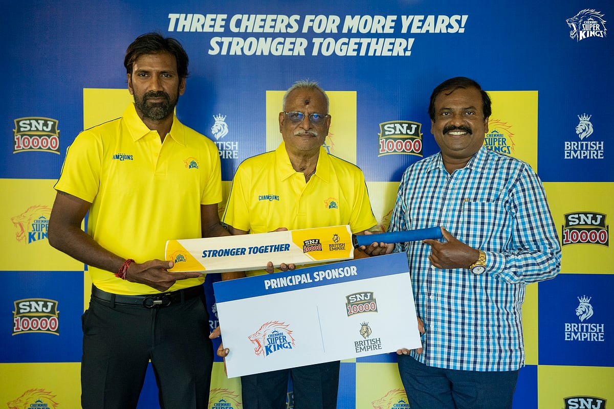 CSK-வின் ஸ்பான்சராகத் தொடர்கிறது SNJ! | SNJ Group extends partnership ...