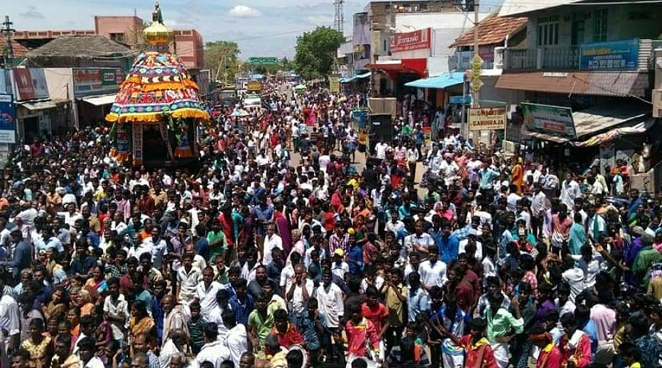 வைகாசி விசாகம்: விராலிமலையில் தேரோட்டம்; அரோகரா கோஷம் முழங்க நடந்த ...