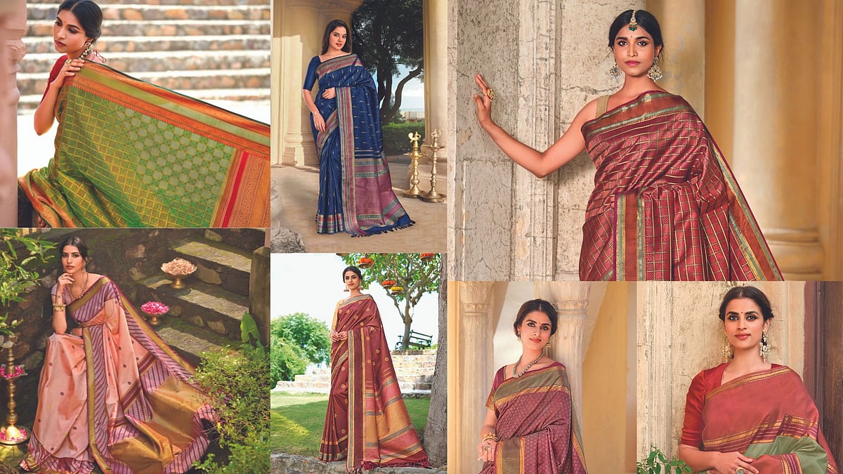 ஆரெம்கேவி நேச்சுரல்ஸ், லினோ சேலைகள்...| Article about RmKV naturals ...