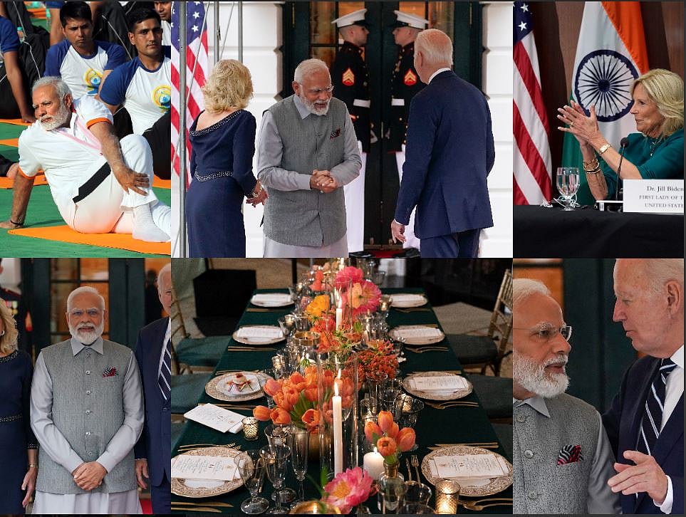 Modi in USA: ஐ.நா-வில் யோகா முதல் வெள்ளை மாளிகை விருந்து வரை ...