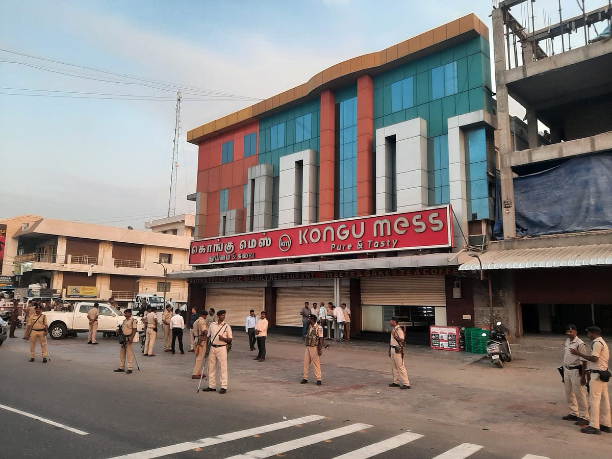 `இது தடைசெய்யப்பட்ட பகுதி!' - உடைக்கப்பட்ட சீல்... கரூர் கொங்கு ...