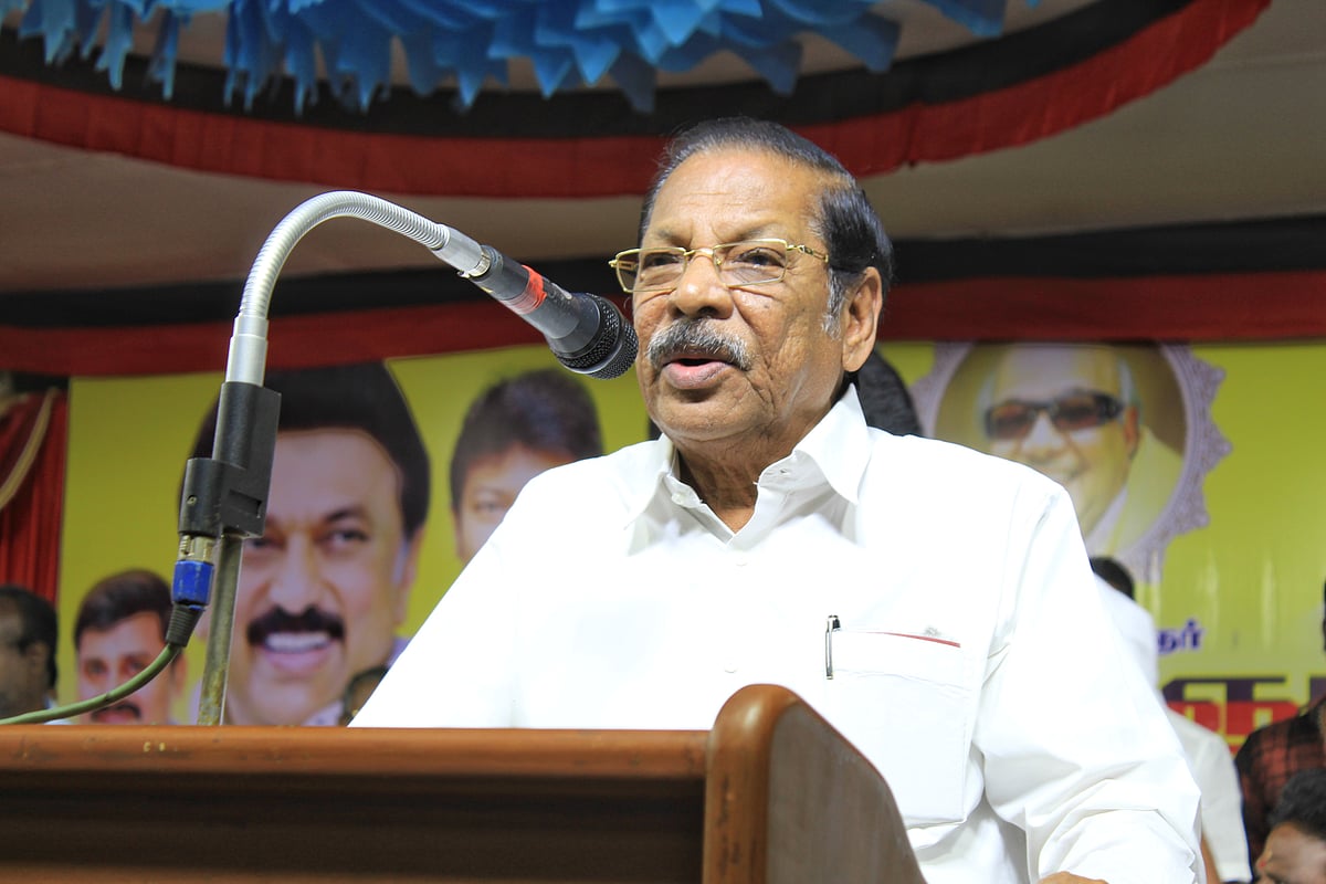 தேனி: திமுக மாவட்டச் செயலாளர்களுக்கு அறிவுரை வழங்கிய ஆர்.எஸ்.பாரதி ...