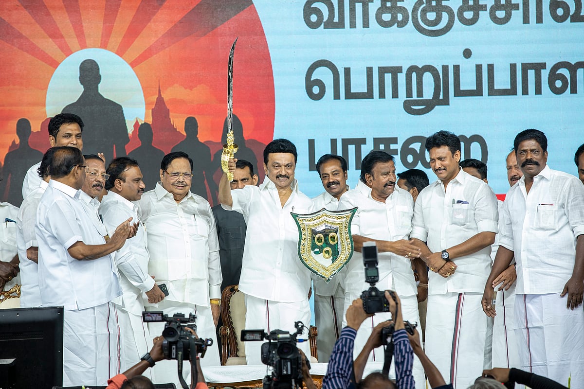 `ஆமாம், திமுக வாரிசுகளுக்கான கட்சிதான்!’ - திருச்சியில் கொதித்த மு.க.ஸ்டாலின் | dmk leader m.k ...