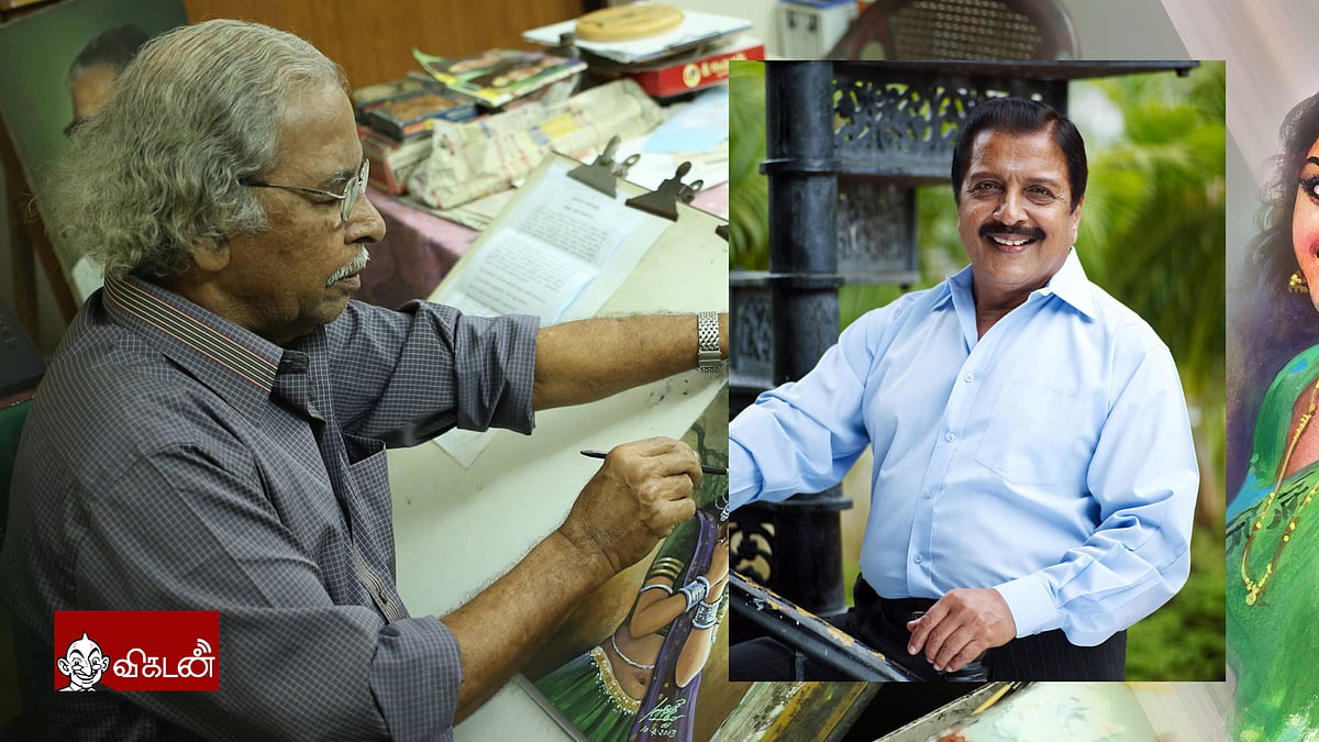 `தமிழ்நாட்டில் ஓவியராகப் பிறப்பது பாவமும்,சாபமும் என்பேன்'- ஓவியர் ...