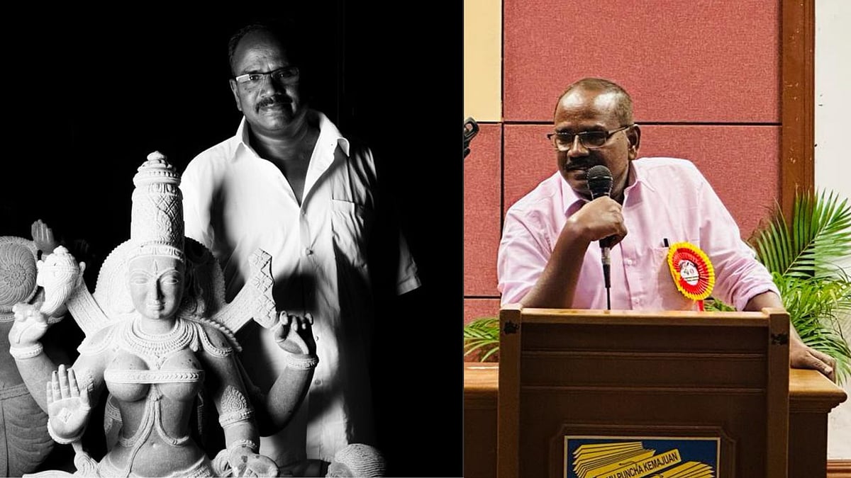 "சிற்பக்கலைல வியாபாரத்த தாண்டி தரம் ரொம்பவே முக்கியம் !" - சிற்பி ...