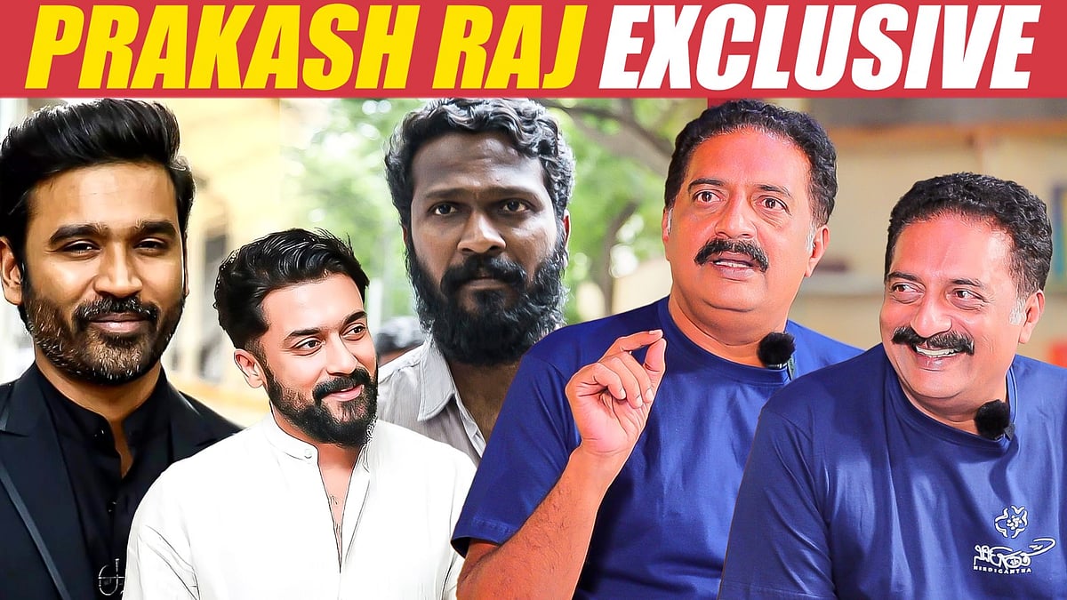 "ஒரு கலைஞன் கோழையானால் அந்தச் சமுதாயம் கோழையாகிடும்!" - பிரகாஷ் ராஜ் ...