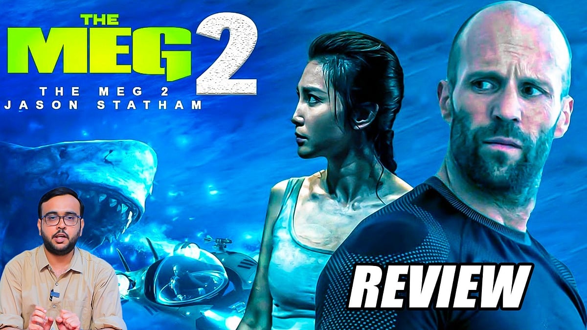 Meg 2: The Trench Movie Review | Vikatan Review | Ben Wheatley | Jason ...