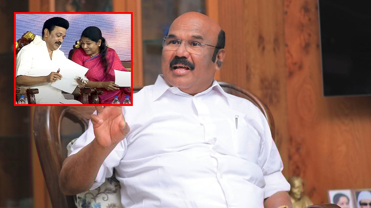 ``பெண்ணுரிமை பேசும் ஸ்டாலின், கனிமொழியை திமுக தலைவராக்குவாரா?" - ஜெயக்குமார் கேள்வி!| Will ...