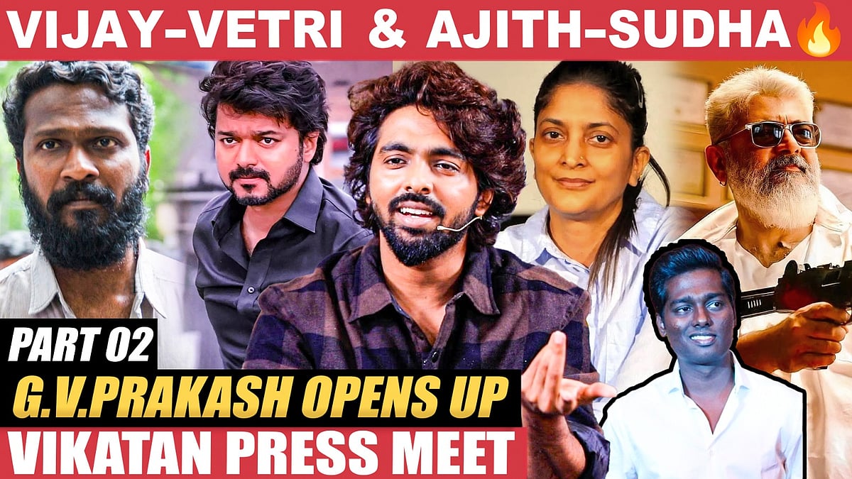 "அட்லி வசனம், வெற்றிமாறன் இயக்கத்துல நான் ஹீரோ!" - G.V.Prakash | Vijay ...