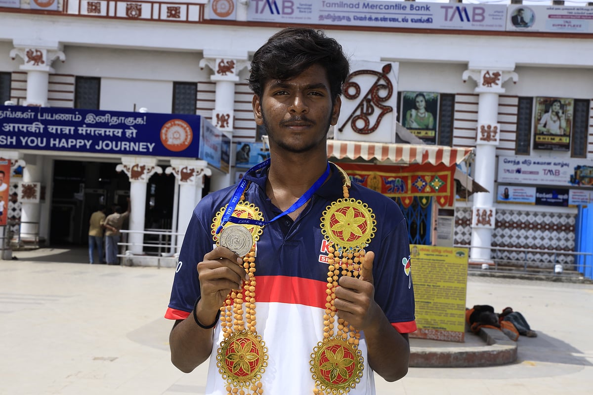 Arjun: தேசியப் பதக்கம் வென்ற மதுரை மாணவன்! | Master.M.Arjun: National ...