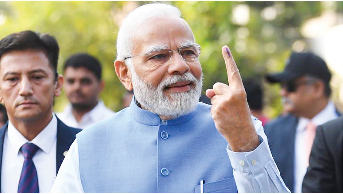 Ananda Vikatan - 20 March 2024 - தெற்கிலிருந்து எத்தனை எம்.பி.? - மோடி ...