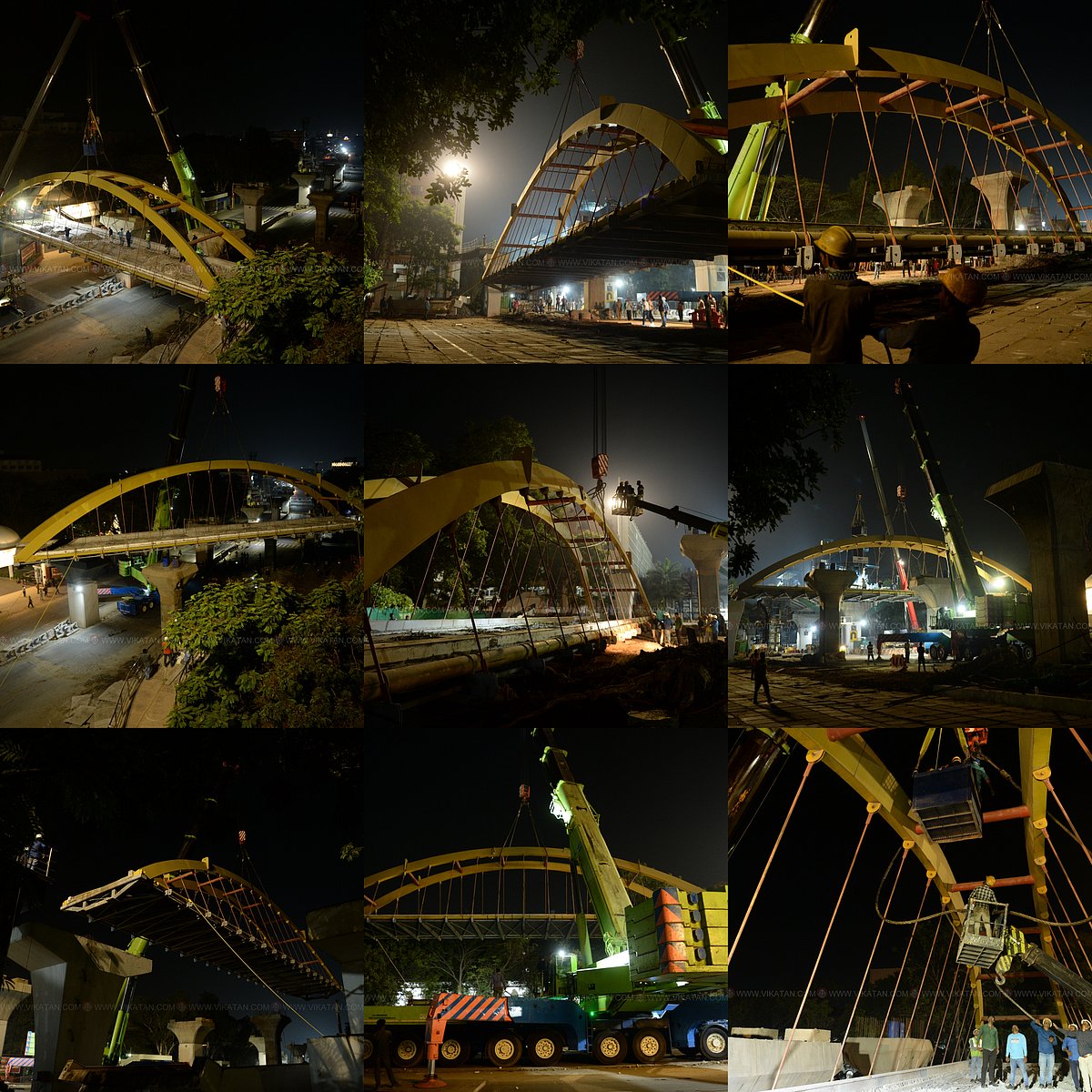 புதிய உயர்மட்டப் பால கட்டுமான பணி... கோவை பி.எஸ்.ஜி. பாலம் அகற்றம் ...